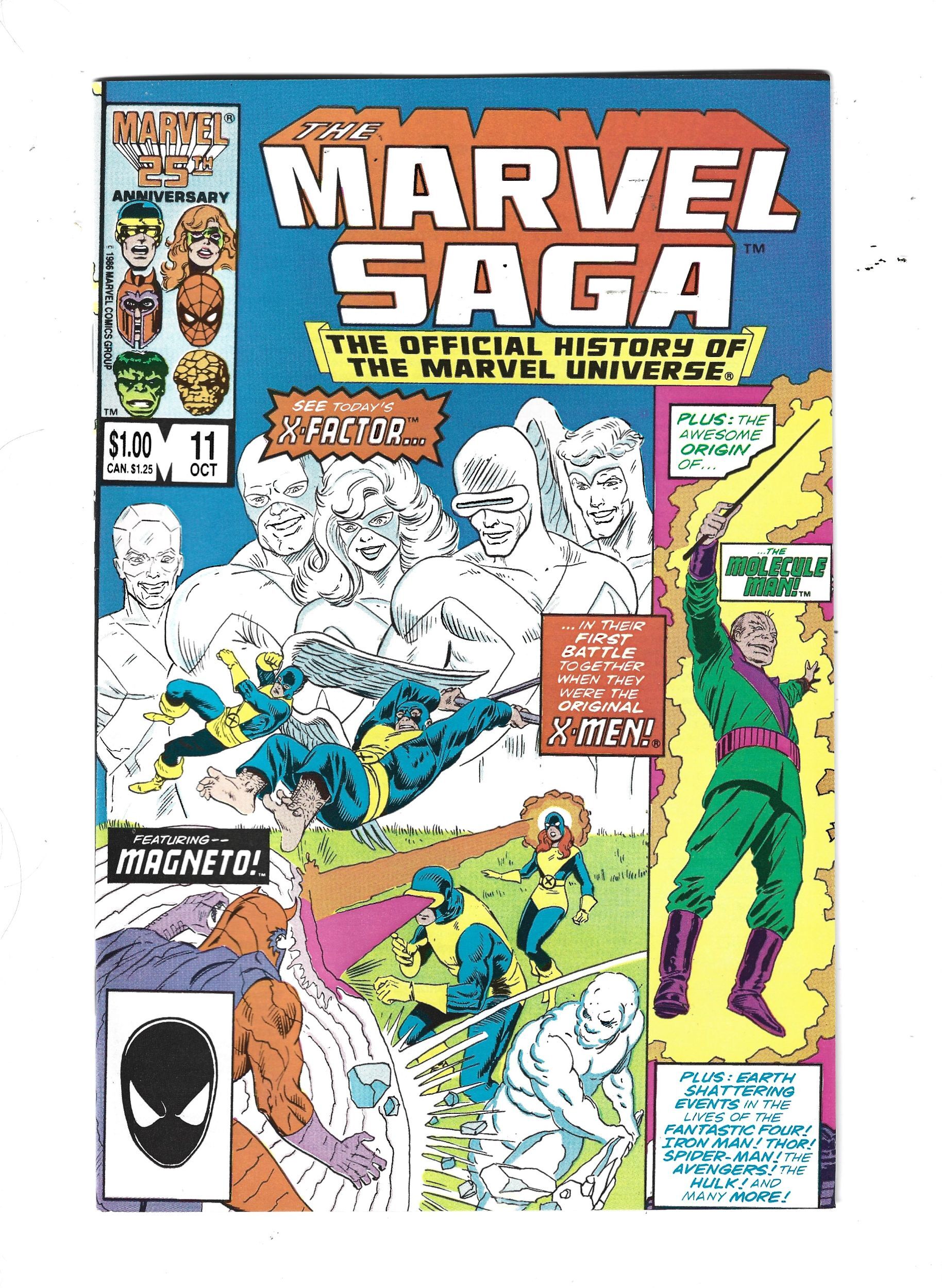 The Marvel Saga The Official History Of The Marvel Universe 11 1986
