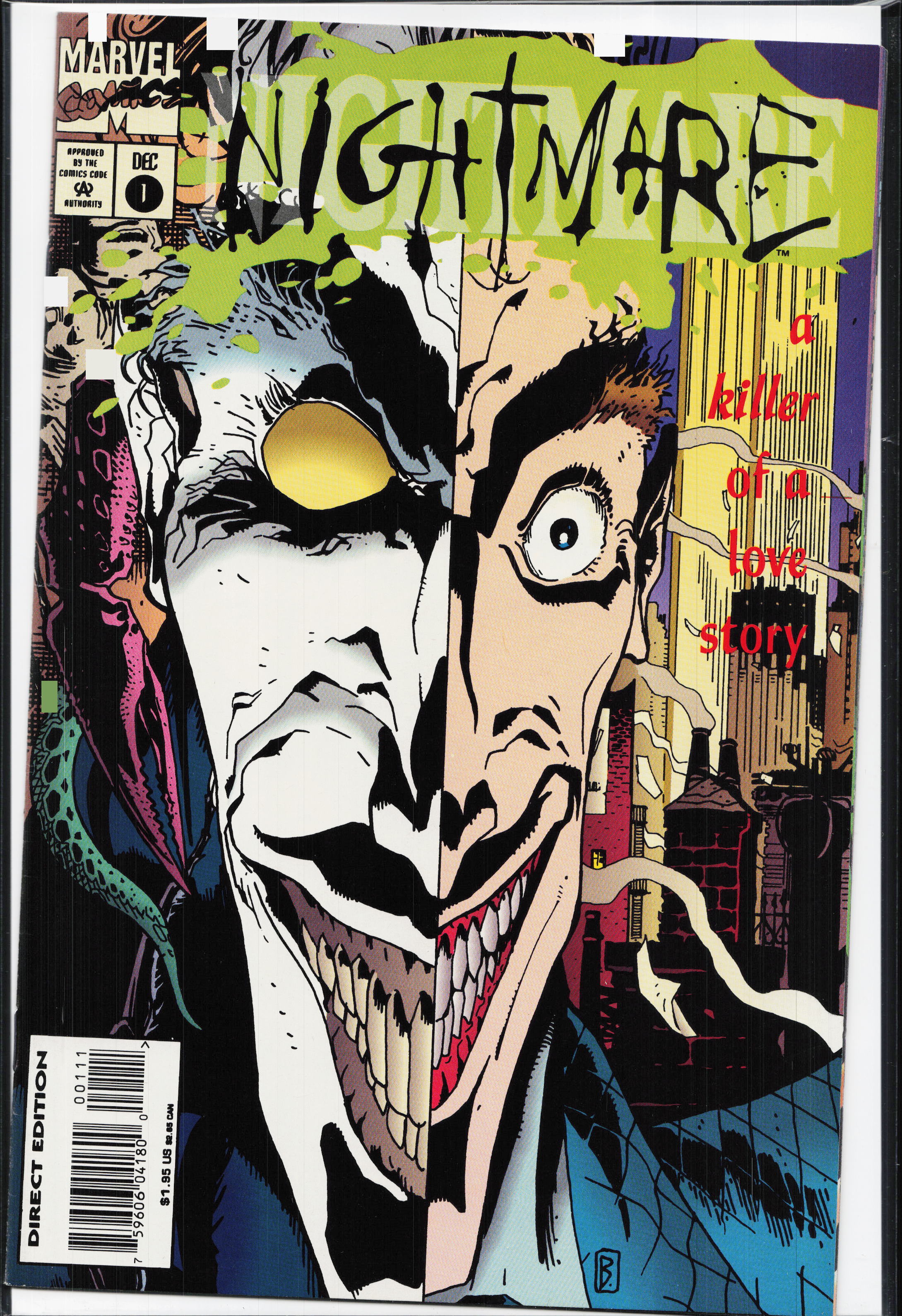 Nightmare #1 (1994) Nightmare | Comic Books - Modern Age, Marvel ...