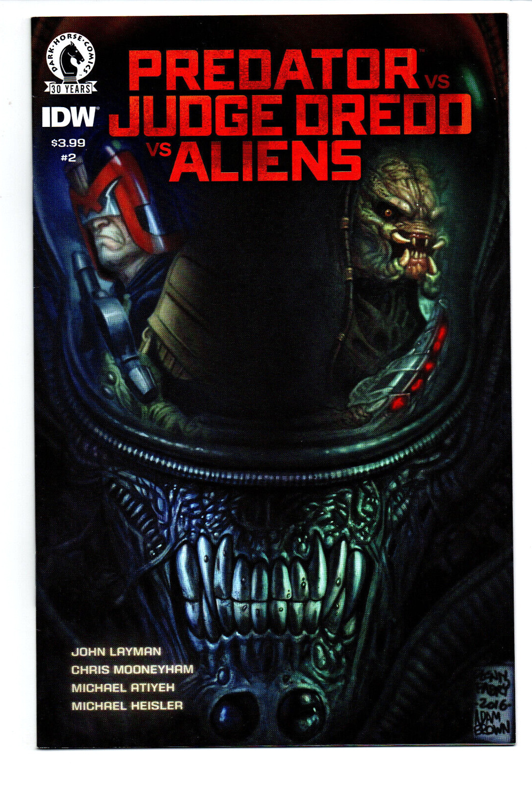 Predator vs Judge Dredd vs Aliens #2 - IDW - Dark Horse - (-NM) | Comic ...