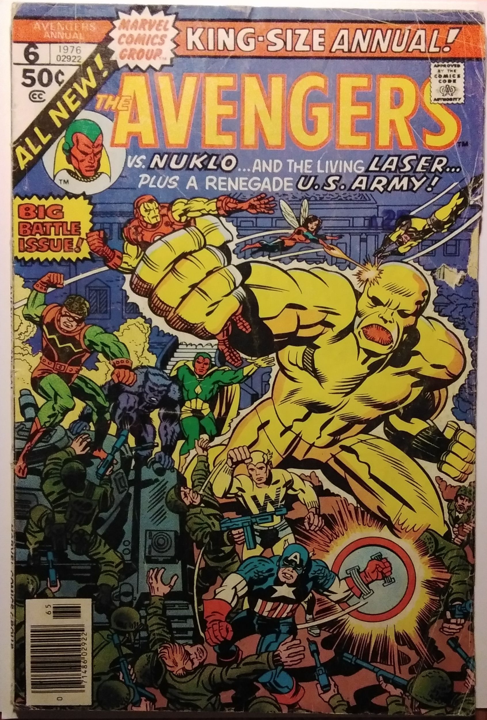 The Avengers Annual #6 (1976) | Comic Books - Bronze Age, Marvel ...