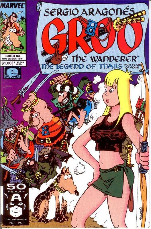 Groo 83 Vf-Nm Nov. 1991 Sergio Aragones Comics Book | Comic Books - Copper Age, Epic, Groo ...