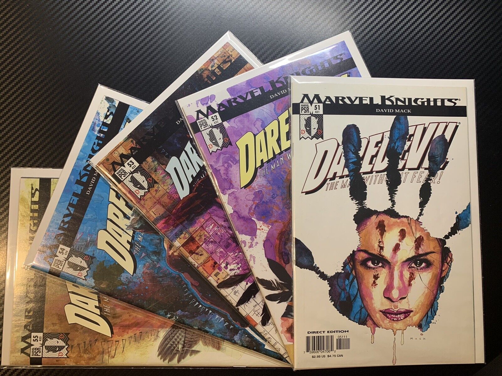 NM+ Daredevil 51-55 SET "Origin of Echo" Storyline Mack Disney+ MCU ...