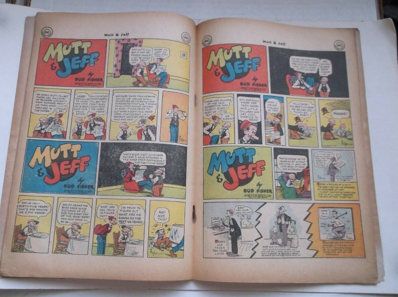 National Comics/DC: Mutt & Jeff #62, Rare Golden AGE Comic by BUD ...