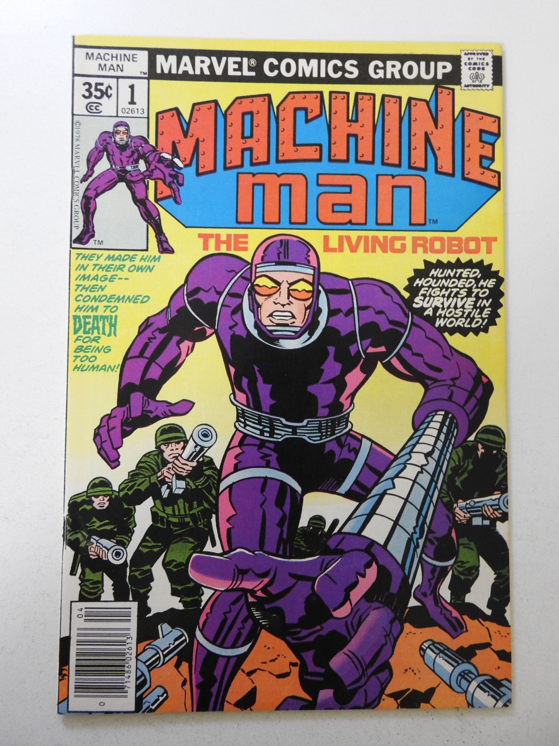 Machine Man #1 (1978) VF+ Condition! | Comic Books - Bronze Age, Marvel ...