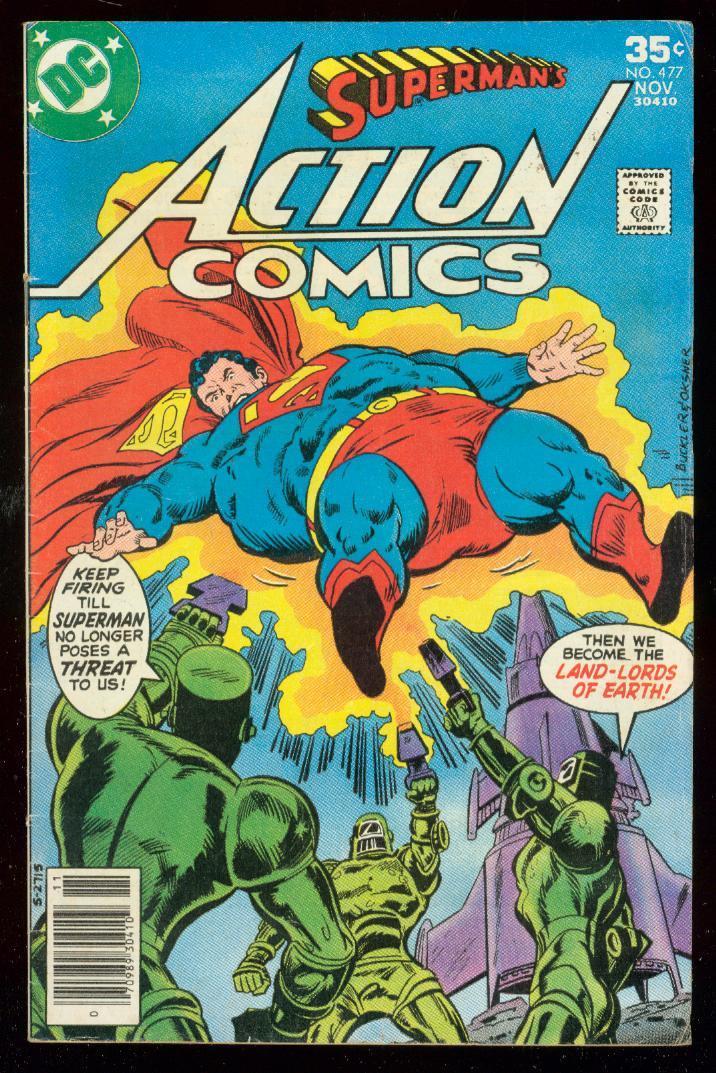 Action Comics #477 1977-Superman-Dc Comics VG | Comic Books - Silver ...