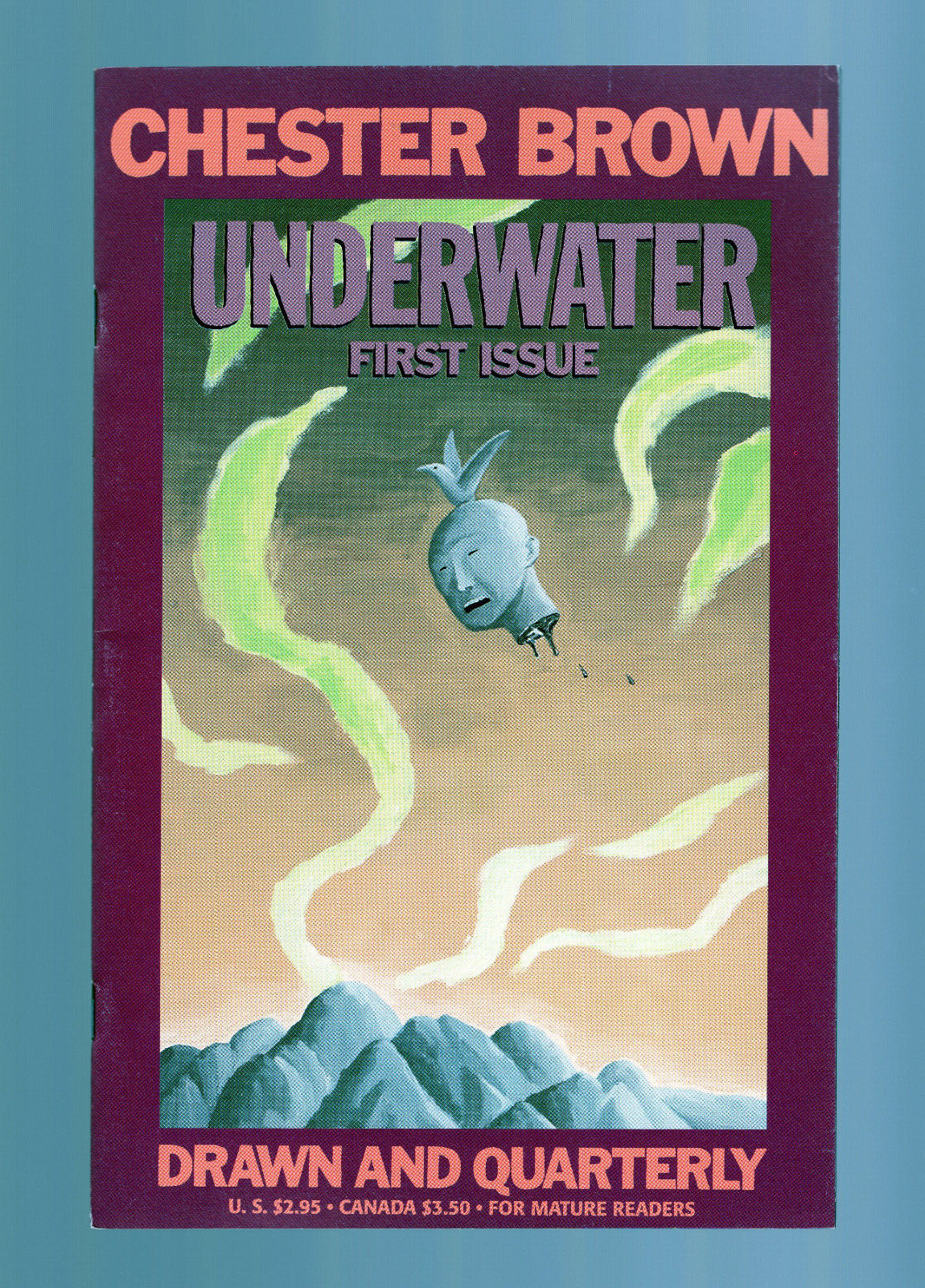 Underwater LOT #1-3 - Chester Brown Cover Art and Story. (8.5/9.0) 1994 ...