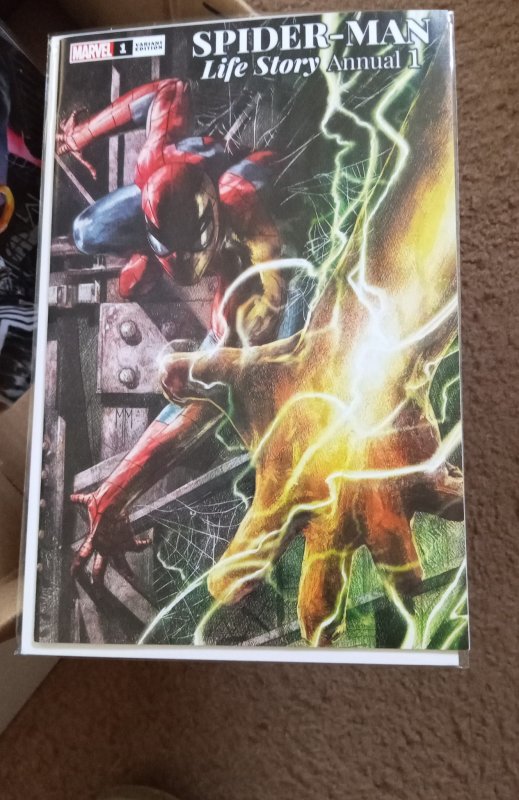 Spiderman life story Trade dress comic | Comic Books - Modern Age ...