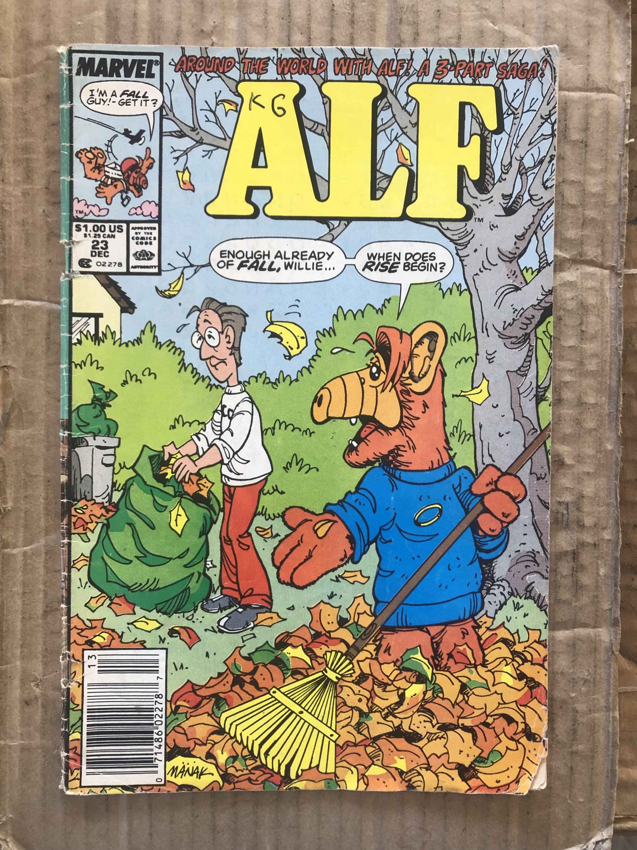ALF #23 Newsstand Edition (1989) | Comic Books - Copper Age, Marvel ...