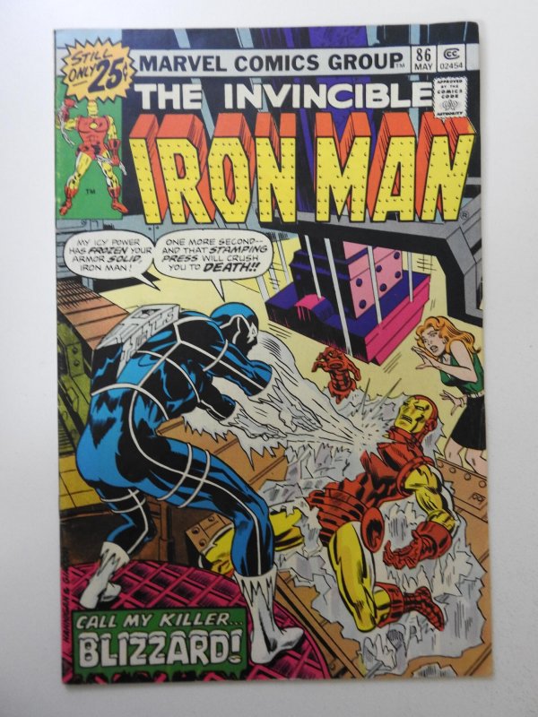 Iron Man #86 (1976) VG Condition! MVS intact! moisture stain | Comic ...