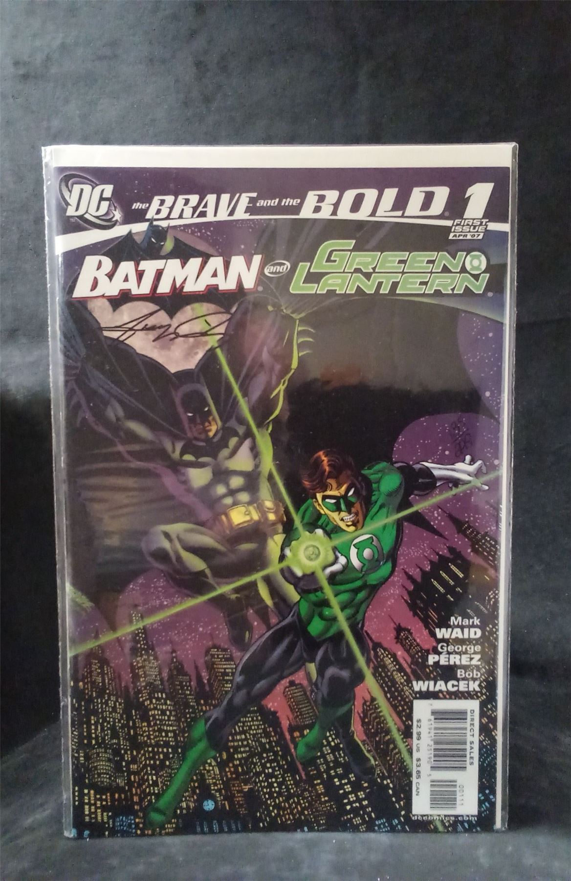 The Brave and the Bold #1 signed by George Perez 2007 DC Comics Comic ...