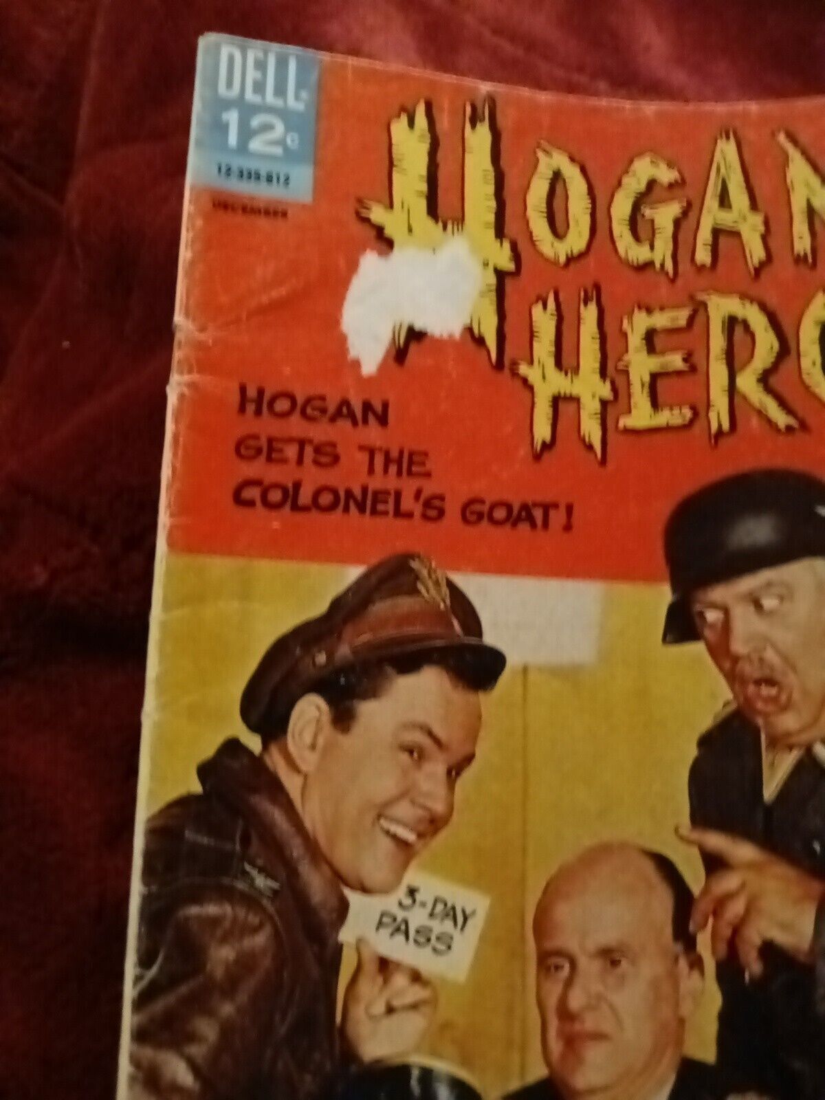 HOGAN'S HEROES #3 Hogan Gets The Colonel's Goat! Silver age Dell comics ...