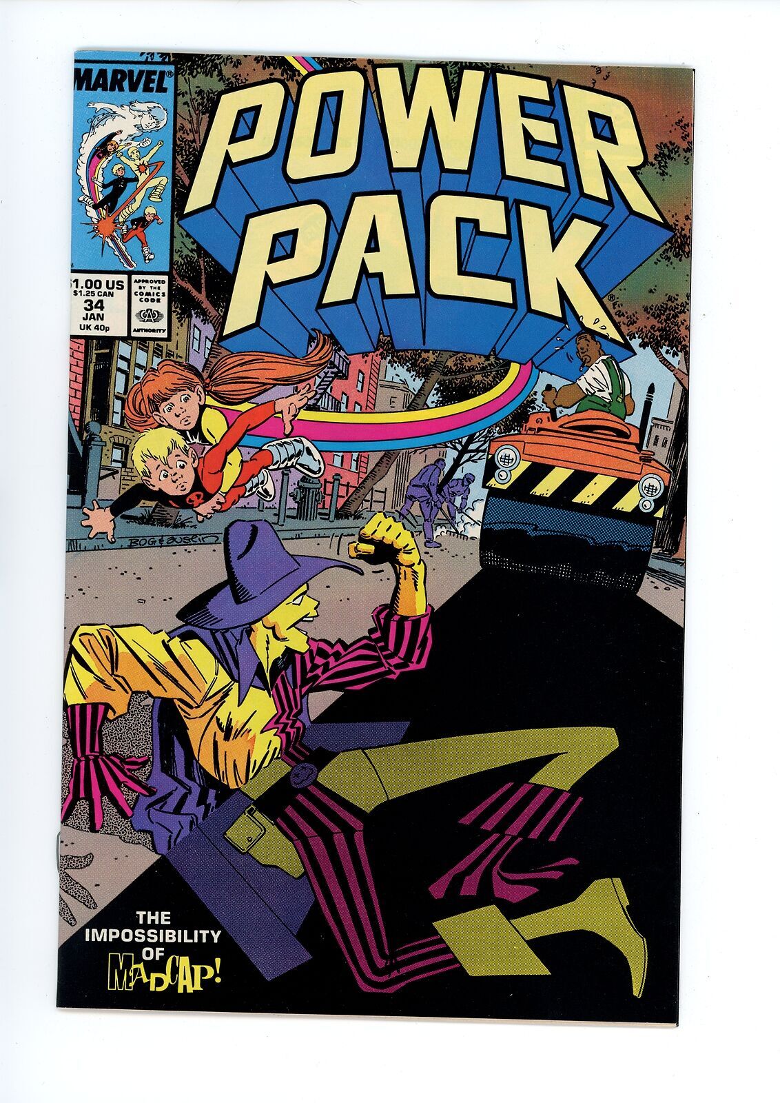 Marvel Power Pack #34 (1988) | Comic Books - Copper Age, Marvel, Power ...