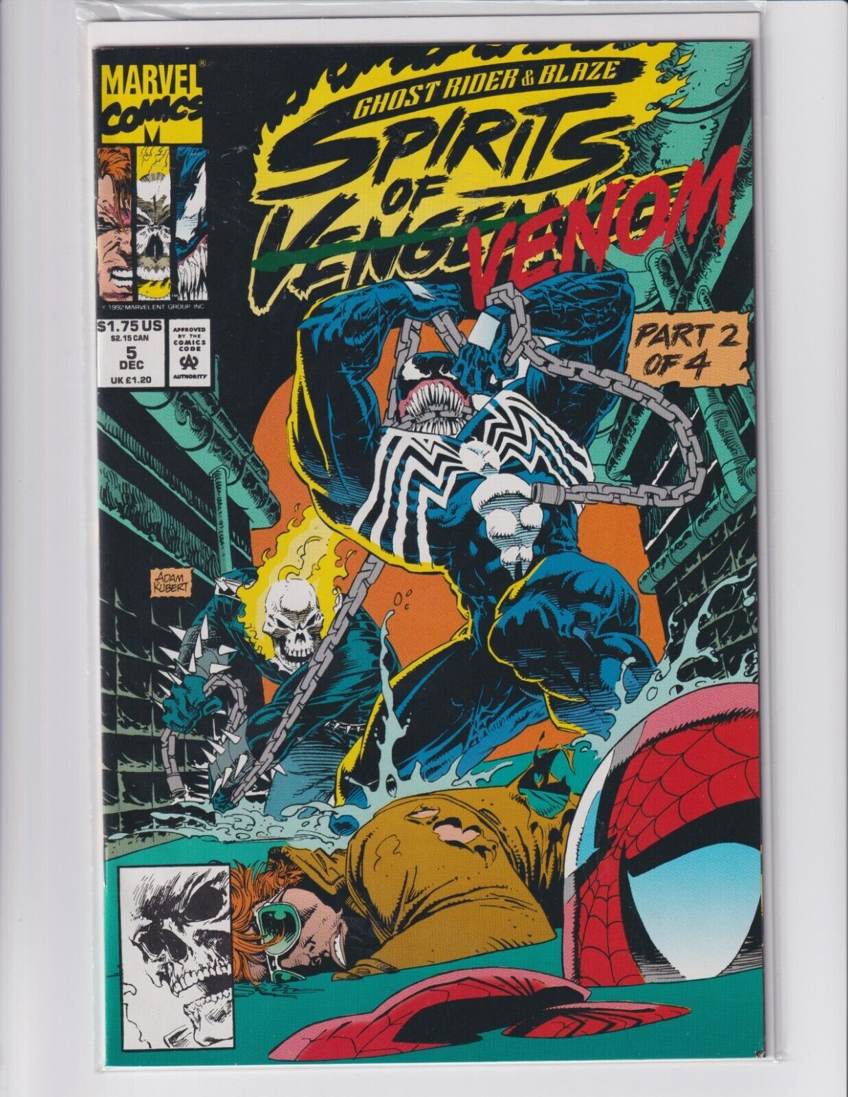 Ghost Rider & Blaze: Spirits of Vengeance #5, Marvel Comics, Venom ...