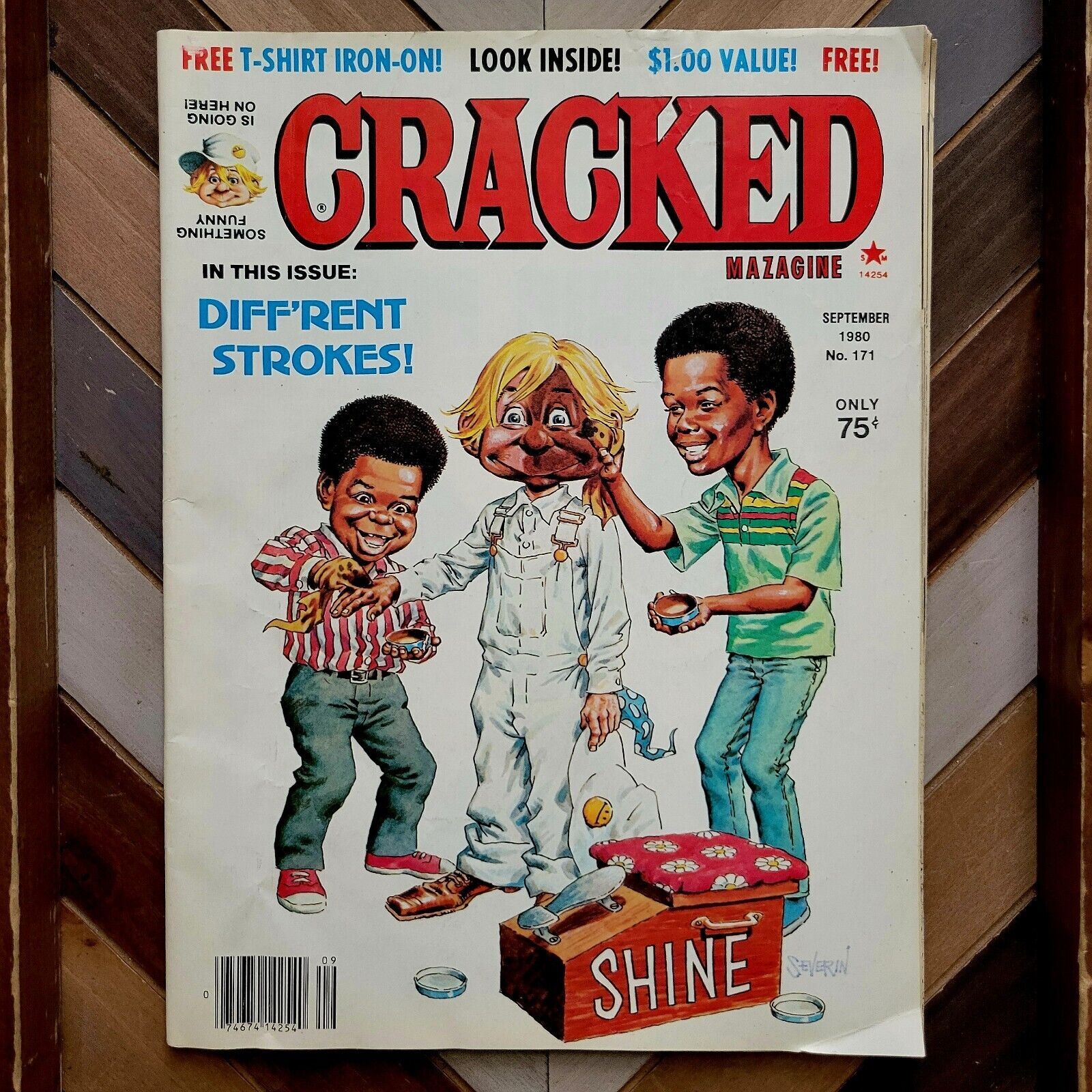 Vintage CRACKED Magazine #171 (Major 1980) JOHN SEVERIN Diff'rent ...