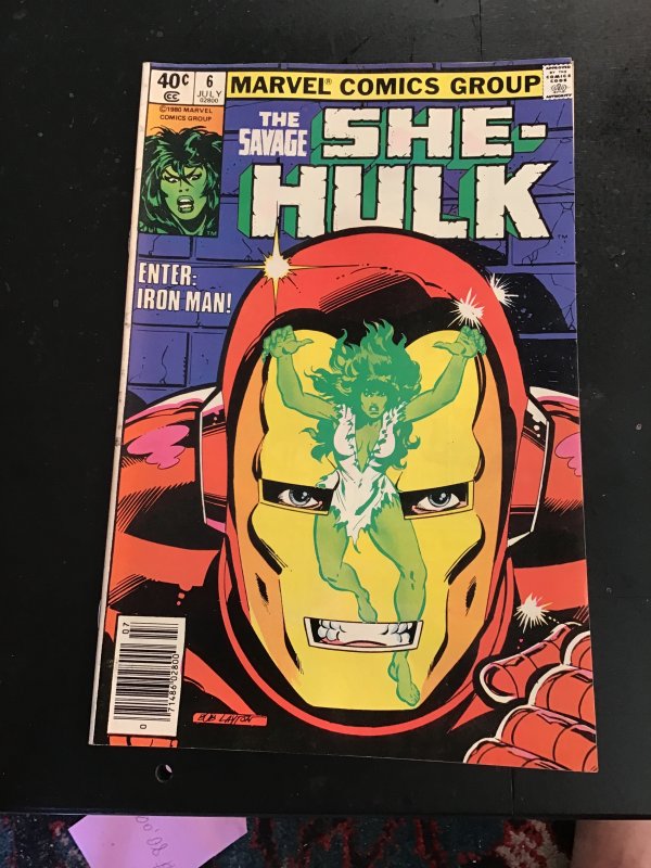 The Savage She-Hulk #6 (1980) Iron Man cover key! High grade! Disney+ ...