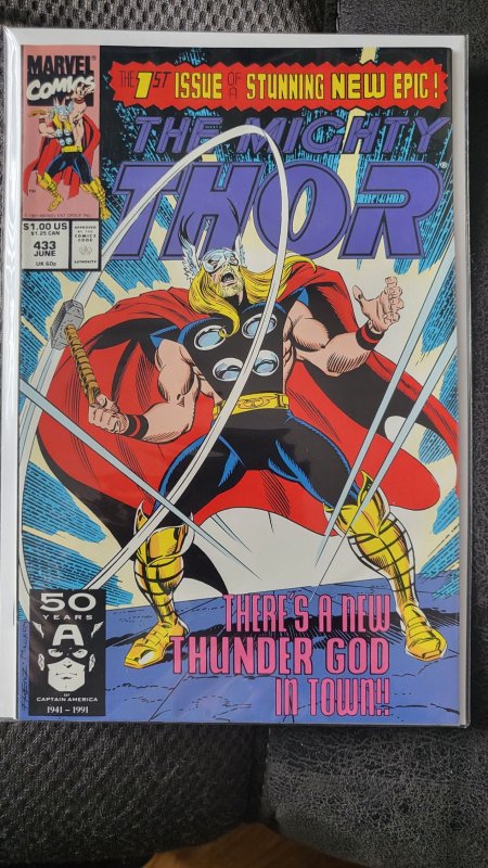 The Mighty Thor #433 (1991) | Comic Books - Copper Age, Marvel / HipComic