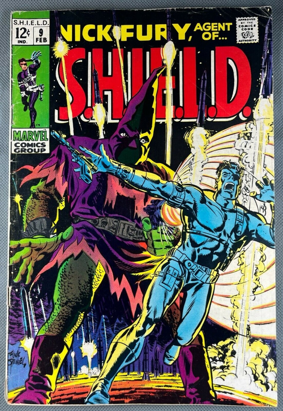 Nick Fury, Agent of SHIELD (1968) #9 VG- (3.5) Hate Monger | Comic ...