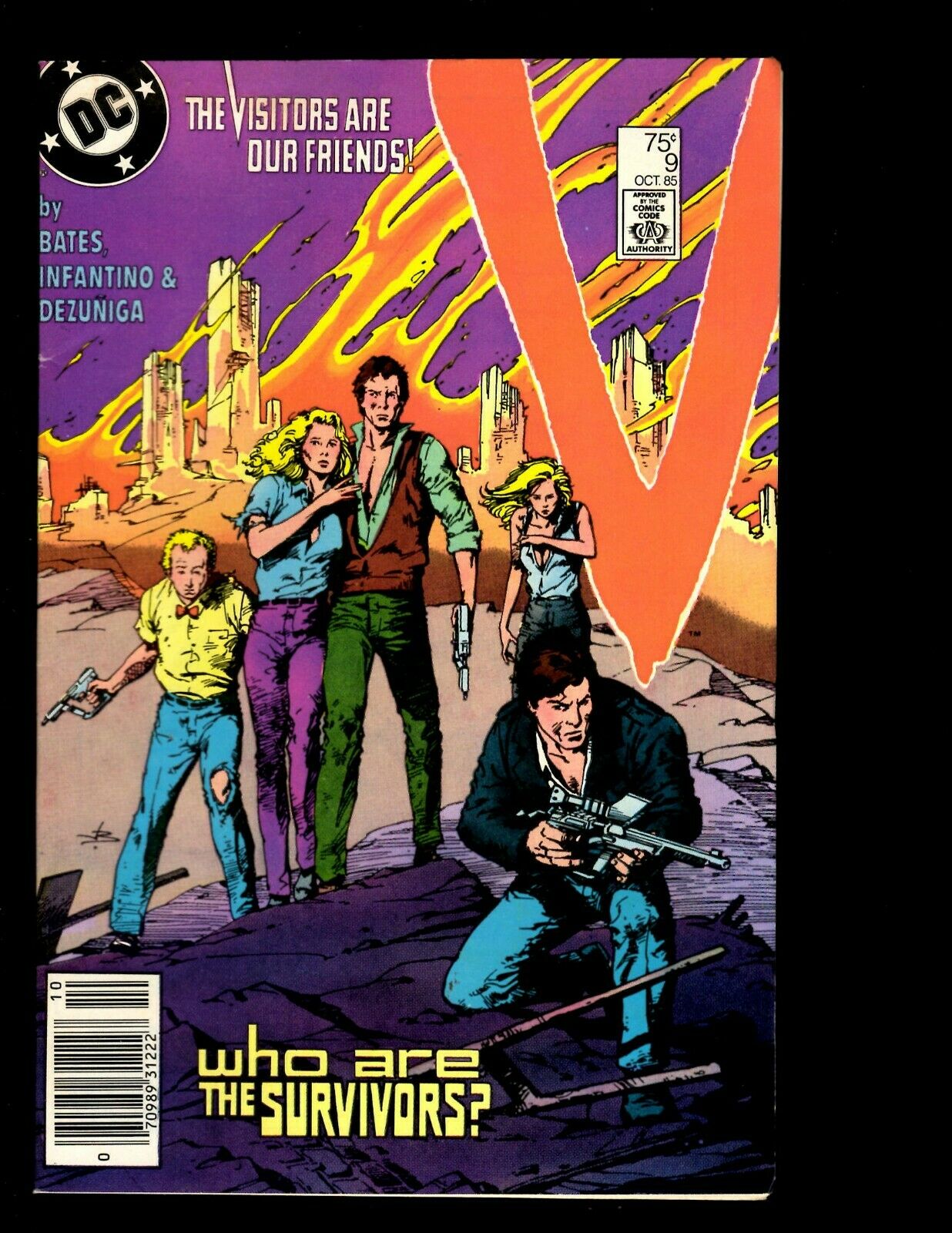 Lot Of 10 The Visitors Comics # 1 2 4 5 6 7 8 9 10 Ragman # 1 WS3 ...