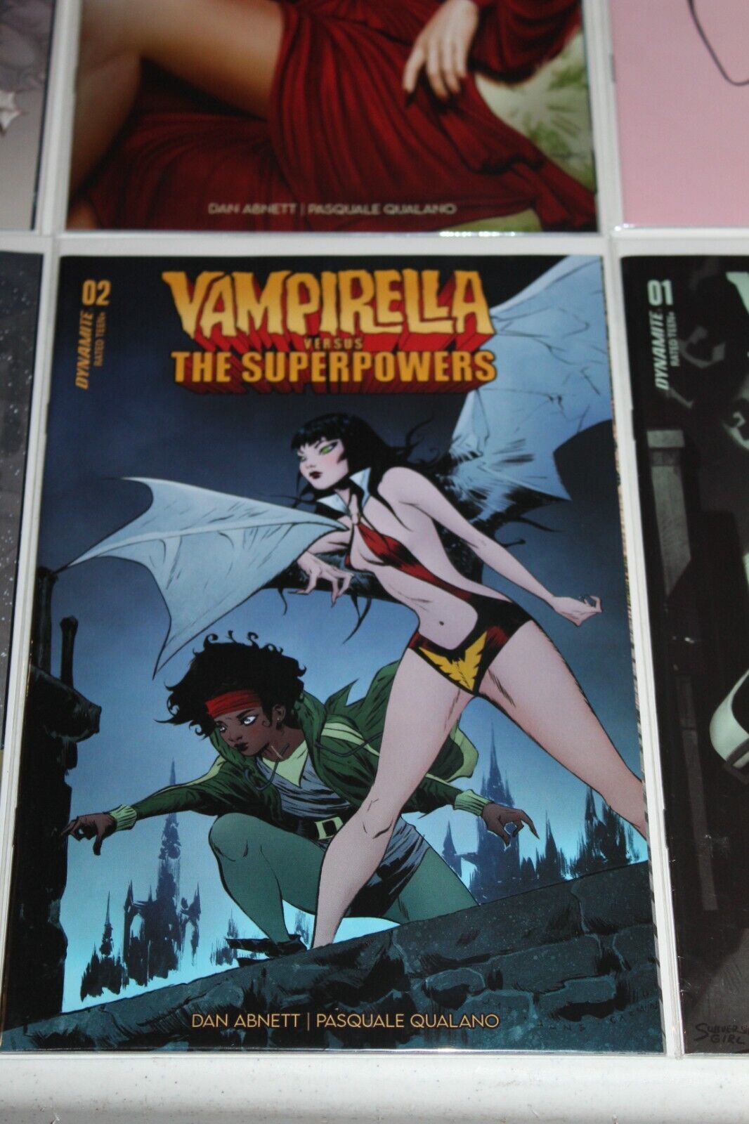 Complete Set Vampirella Versus Superpowers 1-6 NM 2023 BOARDED Linsner Variants | Comic Books ...