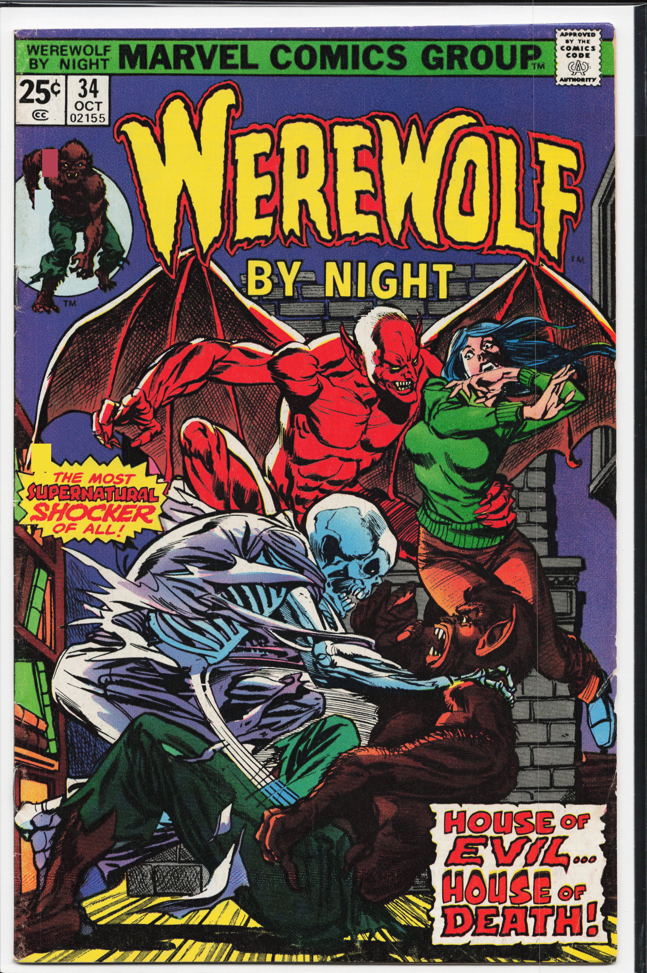 Werewolf by Night #34 (1975) Werewolf by Night | Comic Books - Bronze ...