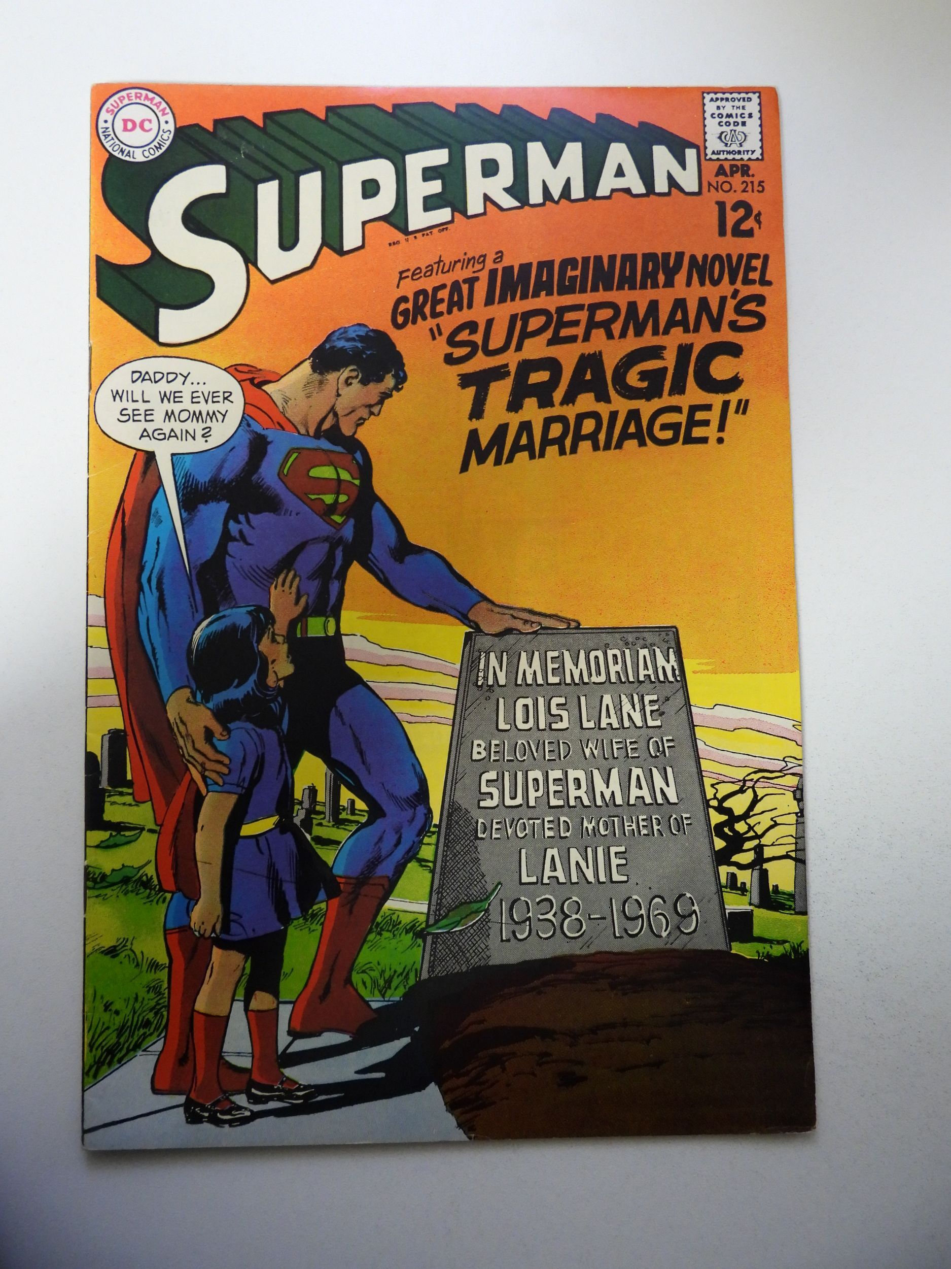 Superman #215 (1969) FN+ Condition | Comic Books - Silver Age, DC ...