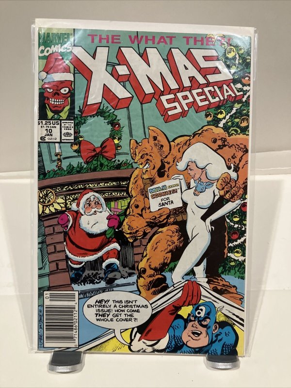 The What The?! X-Mas Special (1991) Newsstand 1st Cameo Bart Simpson In ...