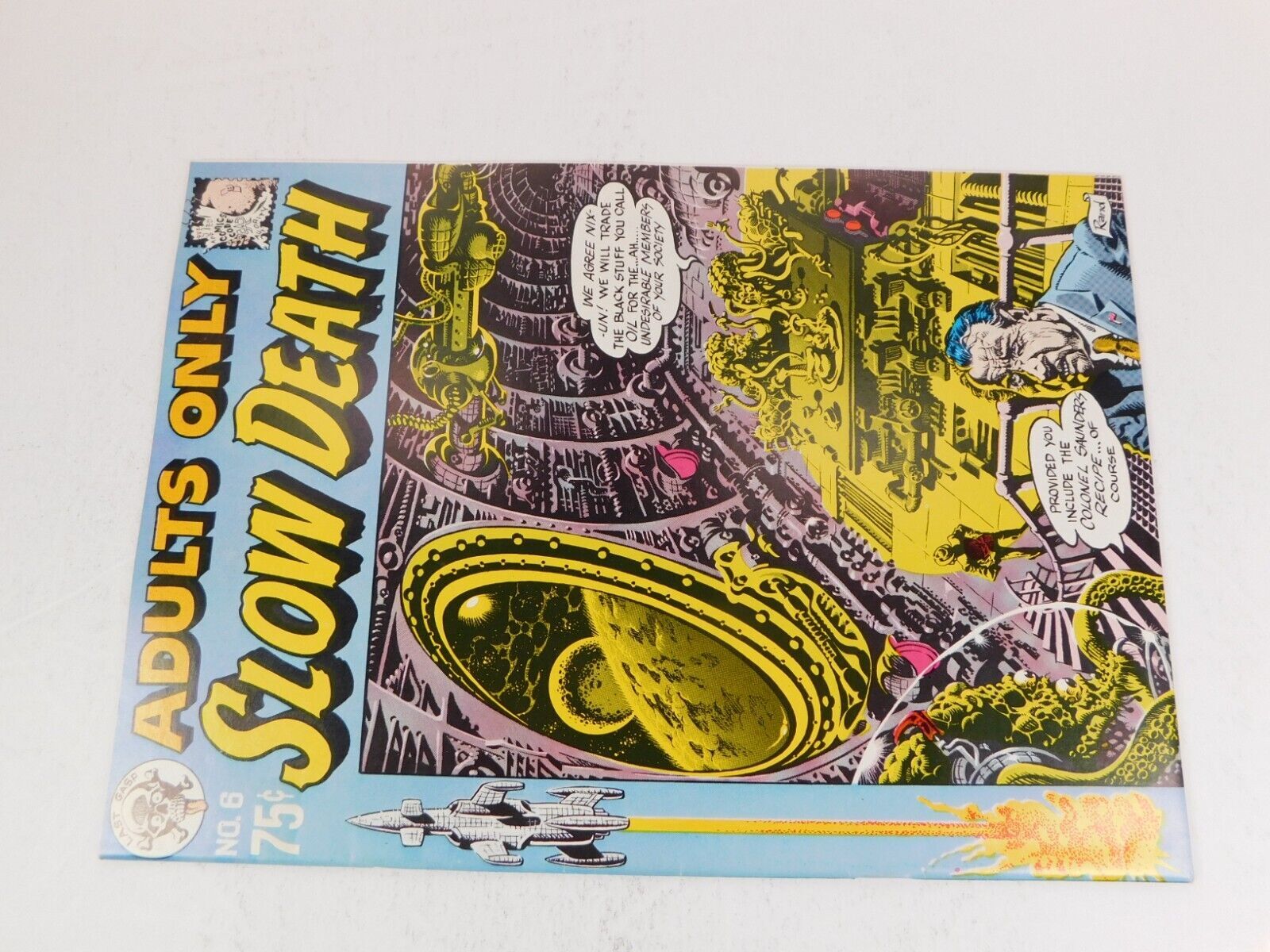 SLOW DEATH #6 Underground Comic - High Grade - 1st Print Comix | Comic ...