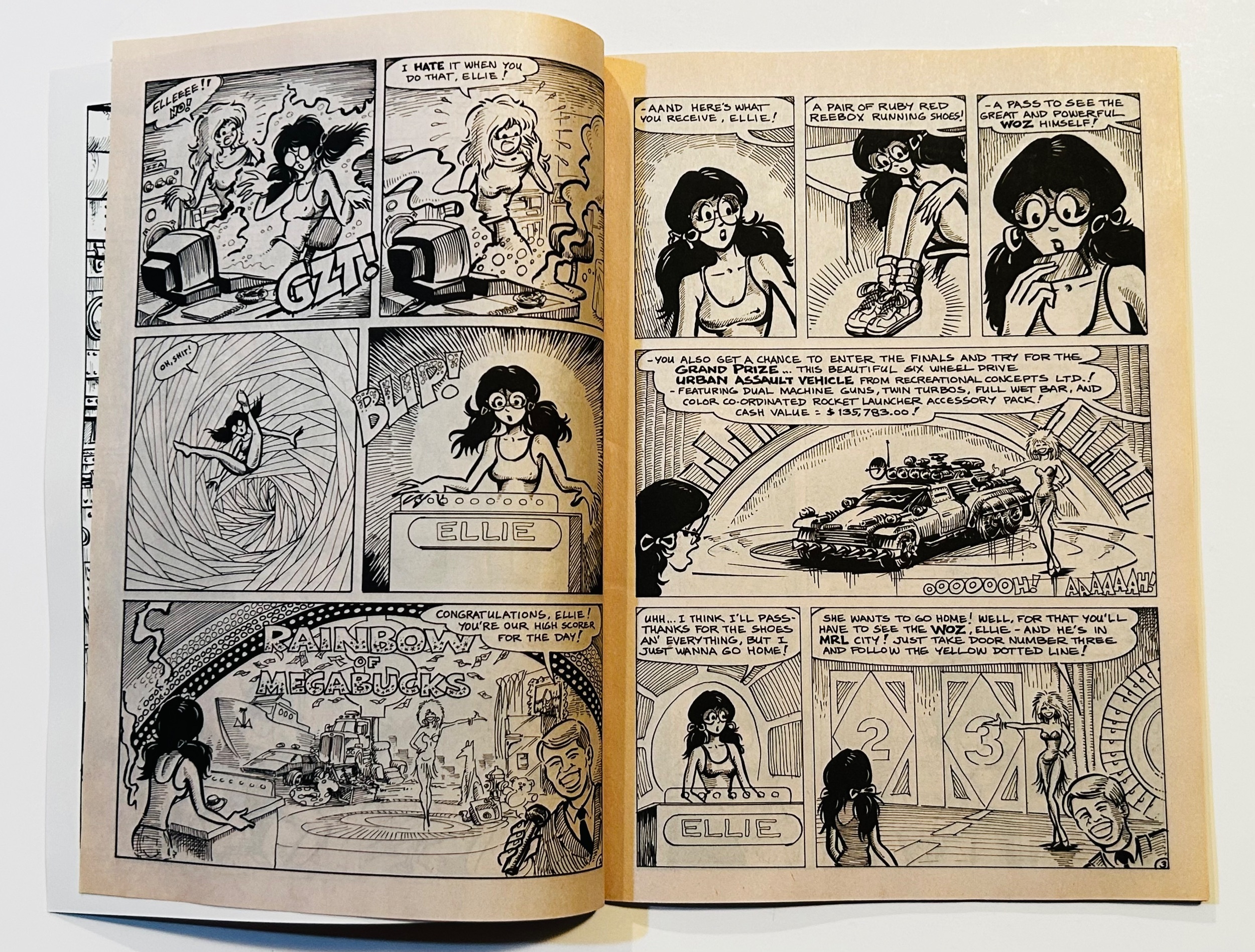 Cherry Poptart #8 (1989) 1st Printing, SPECIAL CYBERPUNK ISSUE | Larry ...