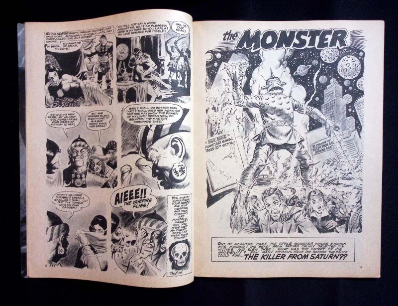 WEIRD VAMPIRE TALES #3 Vol 4 Dracula Monster Corpse Horror Comic Eerie ...