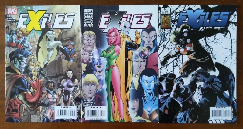 Exiles #82-89 & 99 - Lot Blink Infinite Wolverine Weapon X Silver ...