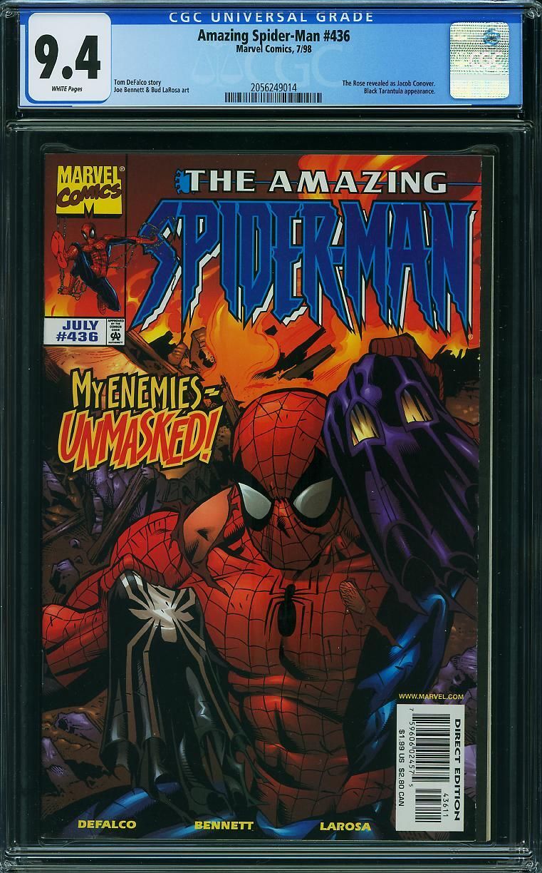 The Amazing Spider-Man #436 (1998) CGC 9.4 NM | Comic Books - Modern ...