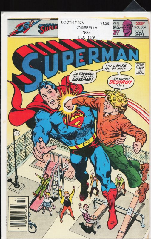 Superman #304 (1976) Superman | Comic Books - Bronze Age, DC Comics ...