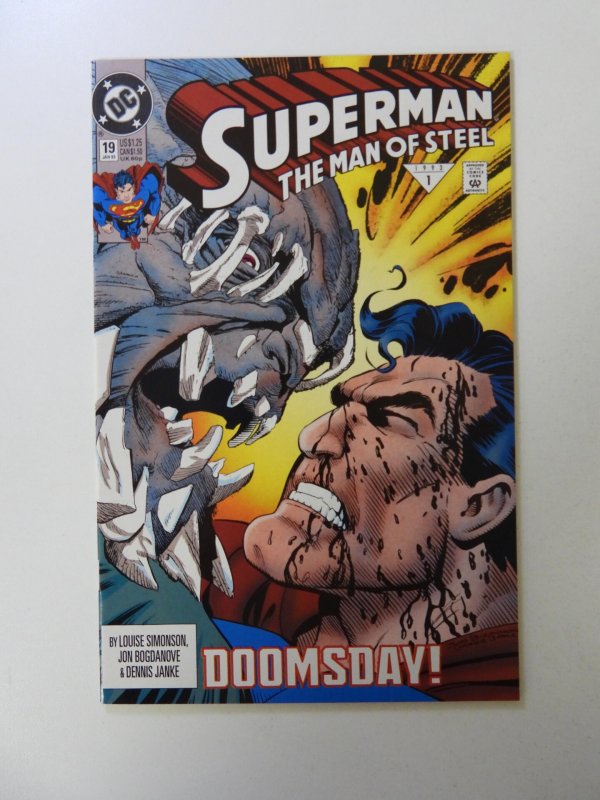Superman: The Man of Steel #19 Direct Edition (1993) NM- condition ...