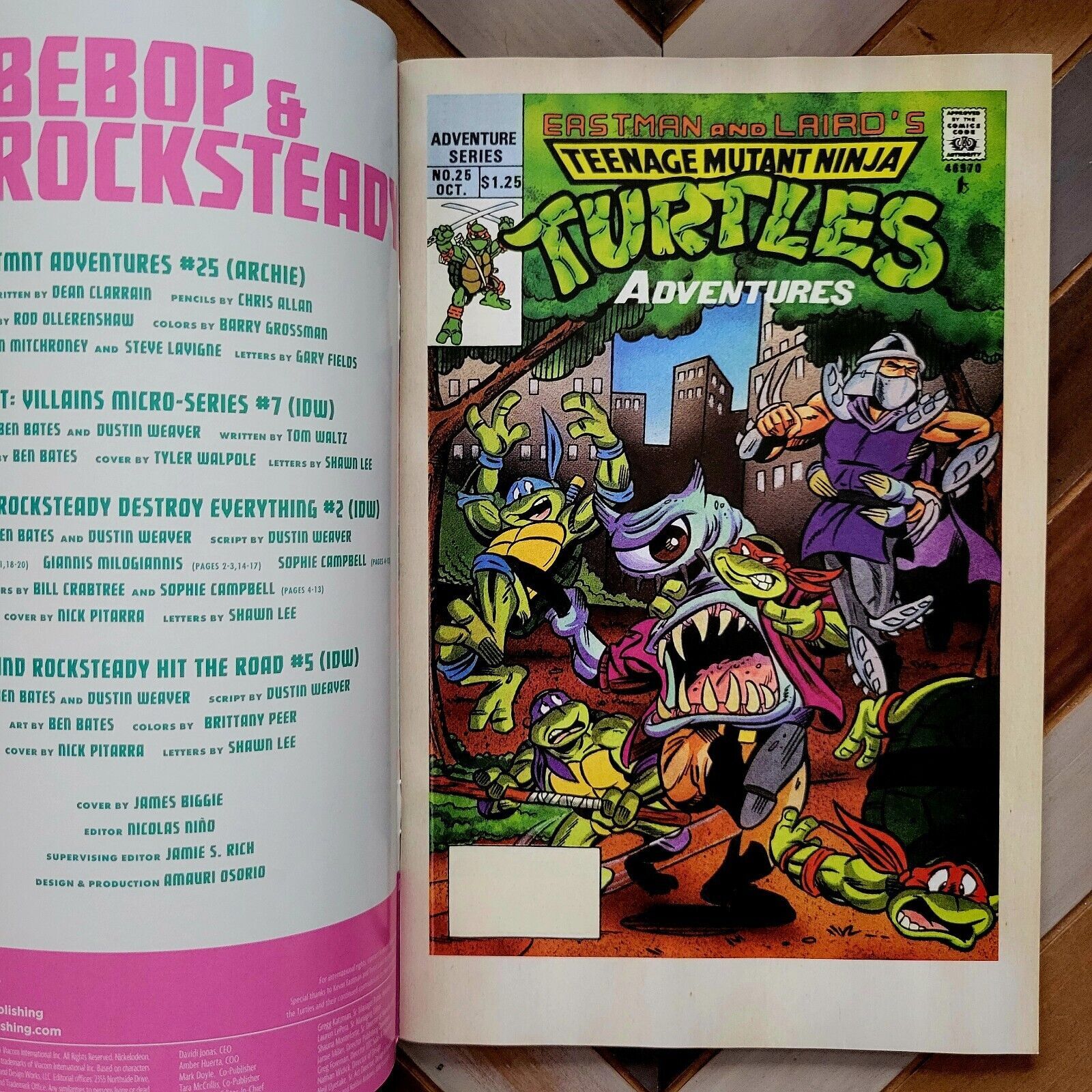 TMNT: Best of BEBOP & ROCKSTEADY (IDW 2023) NM GIANT One-Shot 4 ...