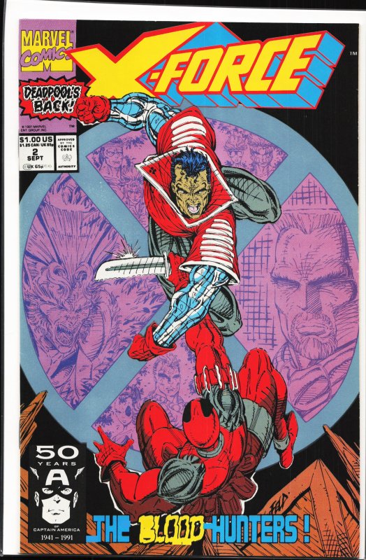 X-Force #2 Direct Edition (1991) X-Force [Key Issue] | Comic Books ...