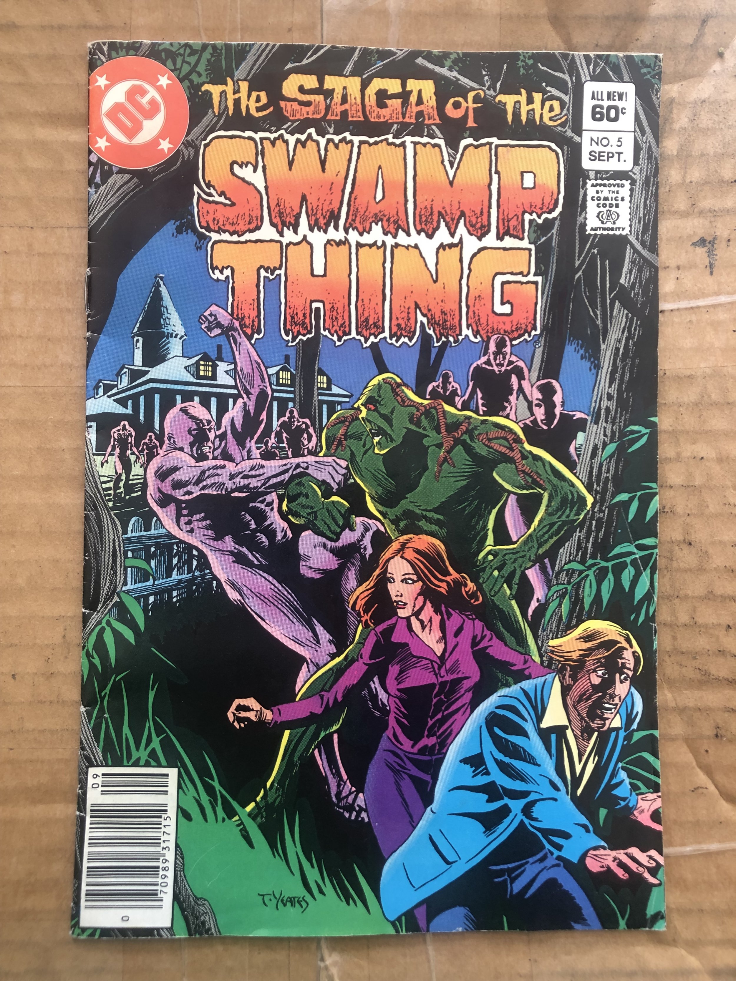 The Saga of Swamp Thing #5 Newsstand Edition (1982) | Comic Books ...