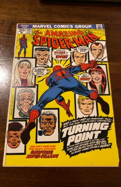 Amazing Spider-Man #121 Death of Gwen Stac-Green Goblin | Comic Books ...