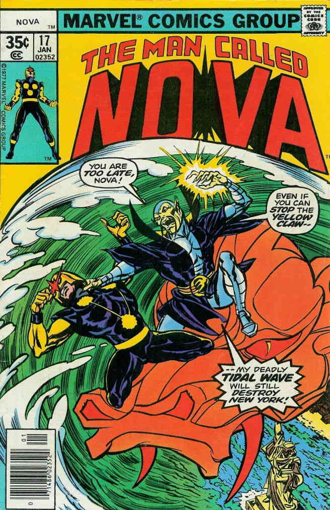 Nova (1st Series) #17 FN ; Marvel | Yellow Claw | Comic Books - Bronze ...