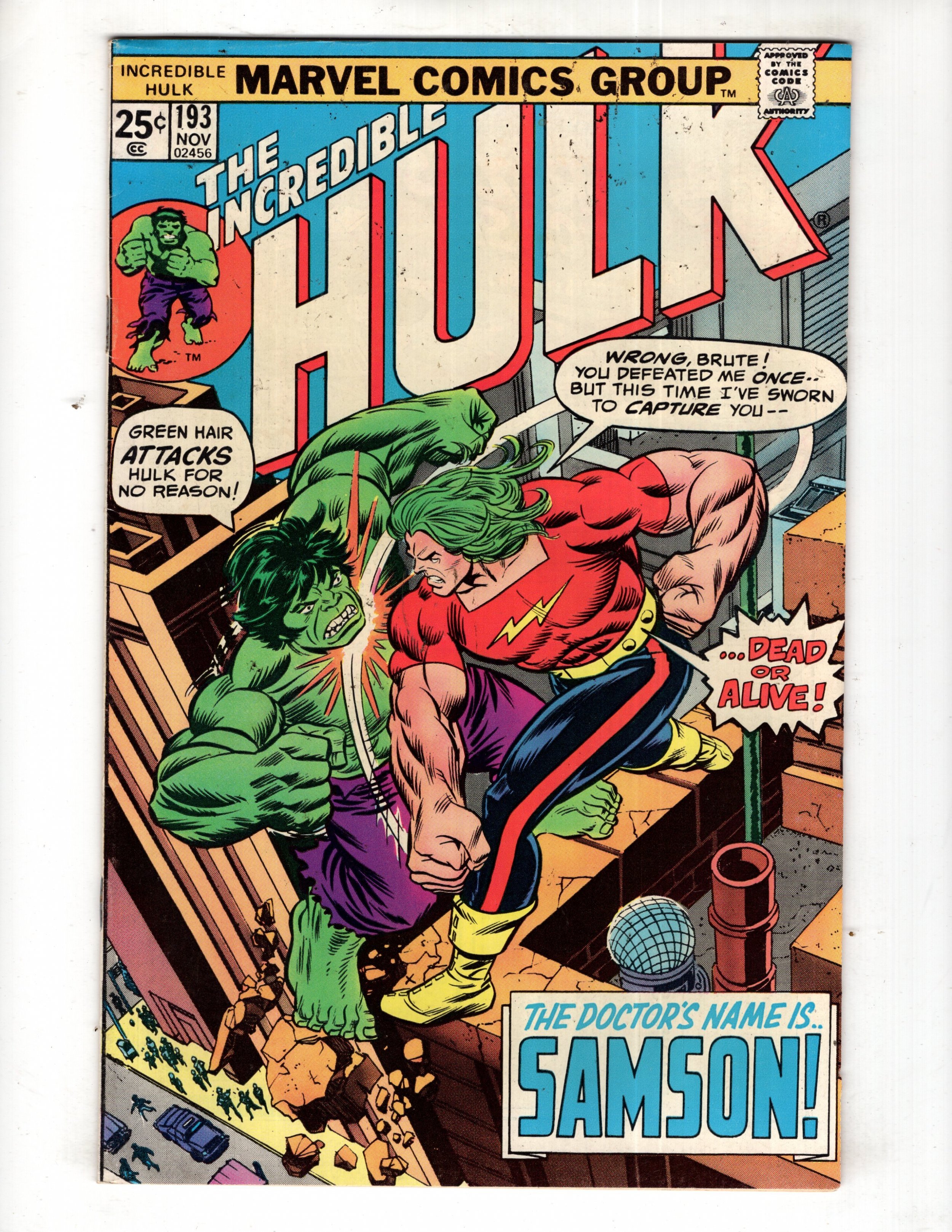 The Incredible Hulk #193 (1975) / ID#694 | Comic Books - Bronze Age ...