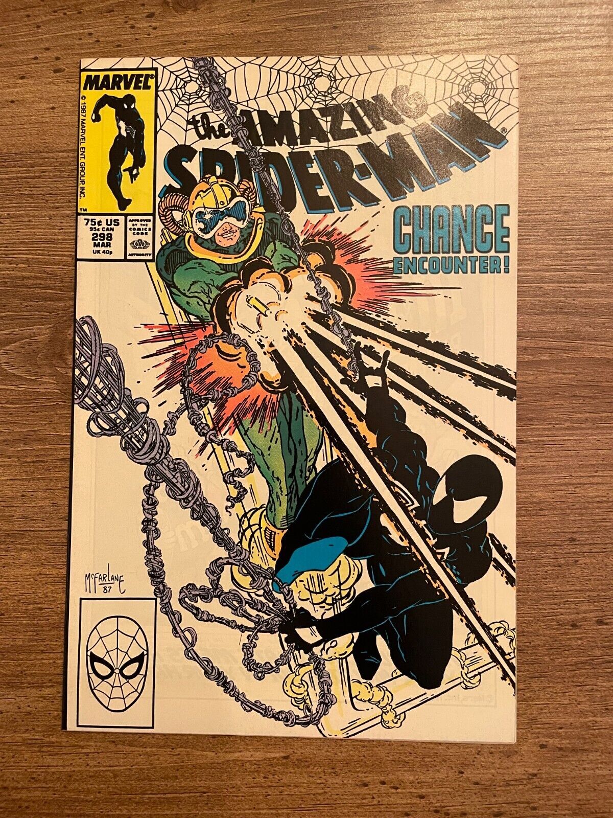 Amazing Spider-Man # 298 NM Marvel Comic Book Todd McFarlane Venom ...