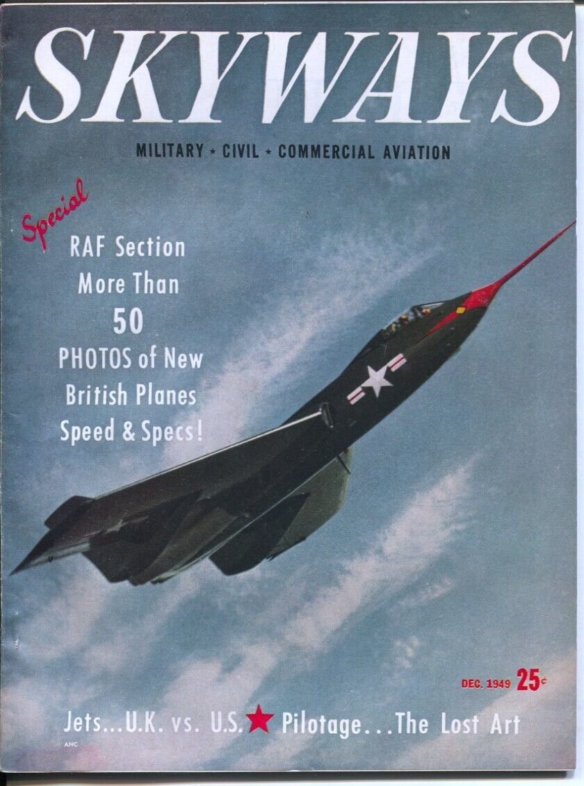 PULP: Skyways 12/1949-Henry-fighting planes of the RAF-over 50 pictures ...
