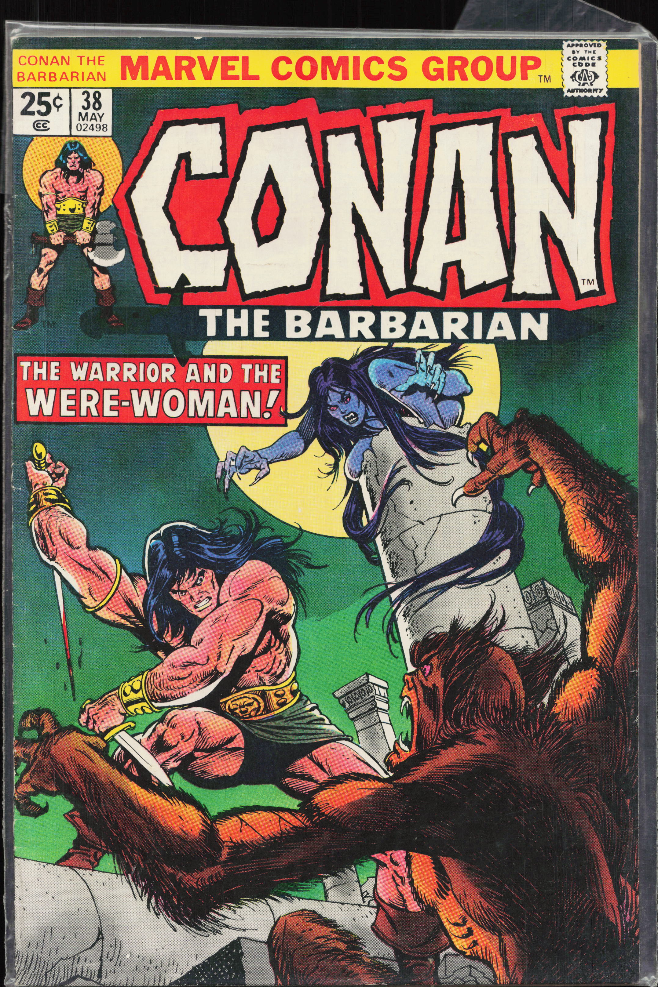 Conan the Barbarian #38 (1974) Conan | Comic Books - Bronze Age, Marvel ...