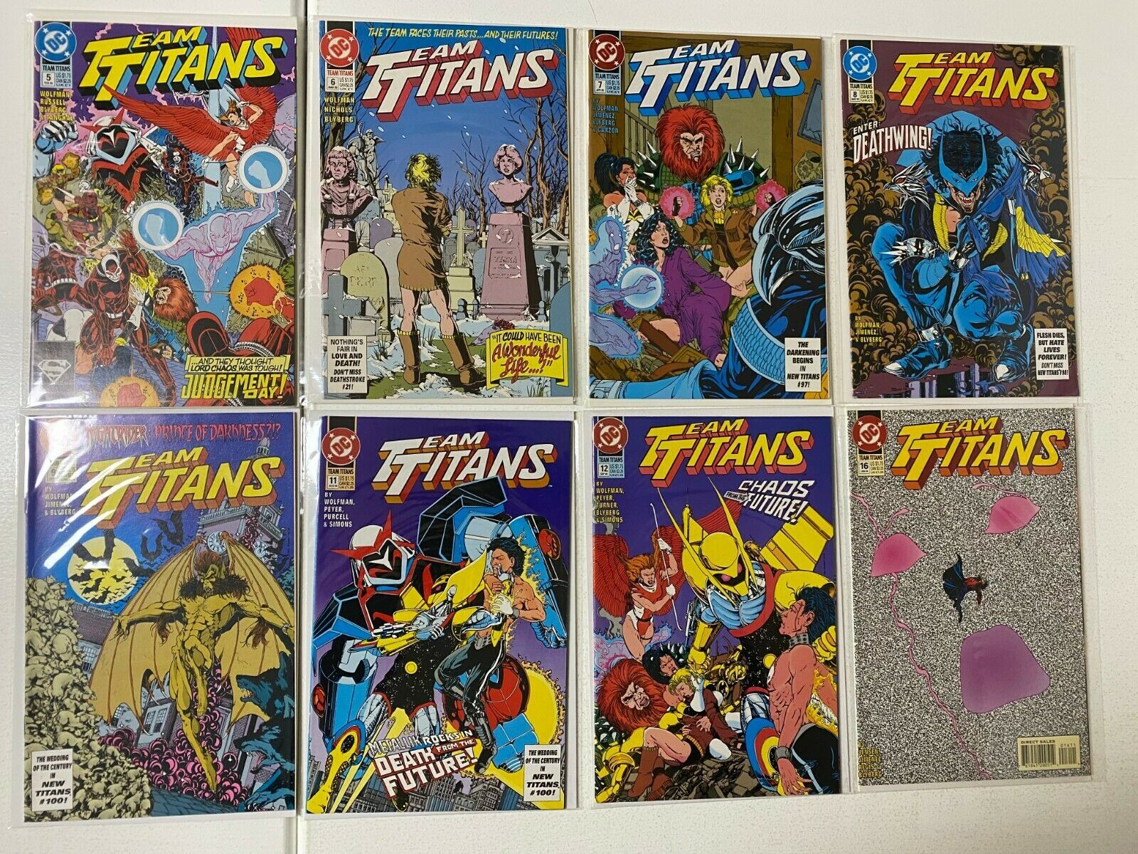 Team Titans lot 21 different from #1-24 + annuals (1992-94) | Comic ...