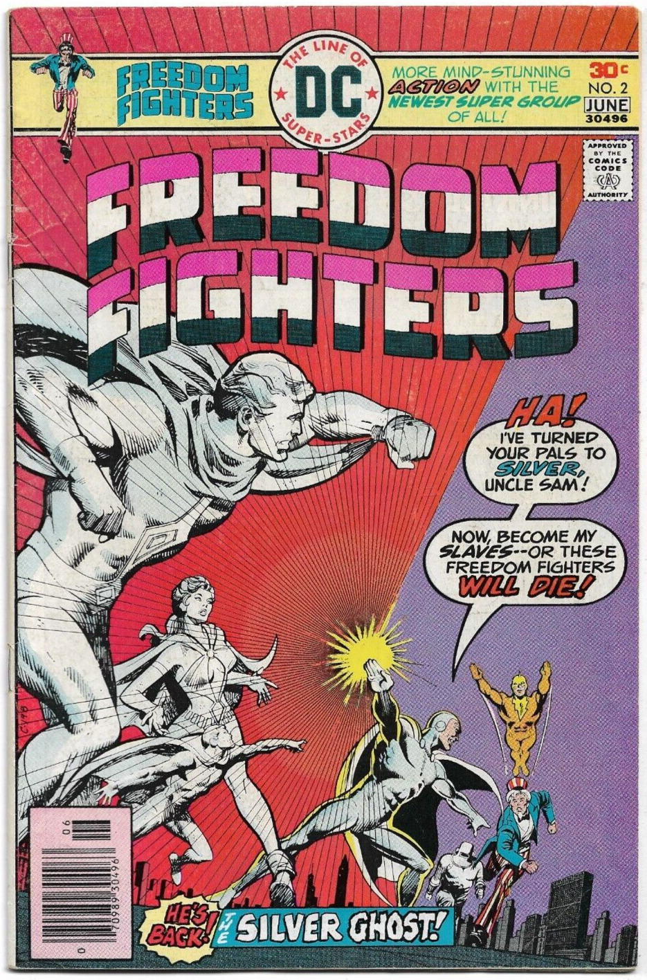 Freedom Fighters#2 FN/VF 1976 DC Bronze AGE Comics | Comic Books ...