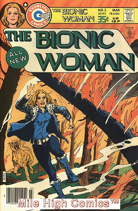 BIONIC WOMAN (CHARLTON) (1977 Series) #3 Very Fine Comics Book | Comic ...