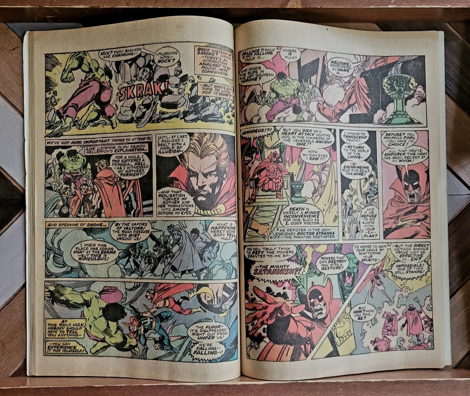 Giant Size DEFENDERS #2 FN (Marvel 1974) Team-Up SON of SATAN, 3 ...