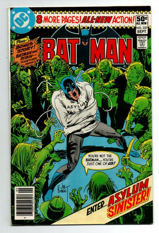 Batman #327 newsstand - Joe Kubert - 1980 - FN | Comic Books - Bronze ...