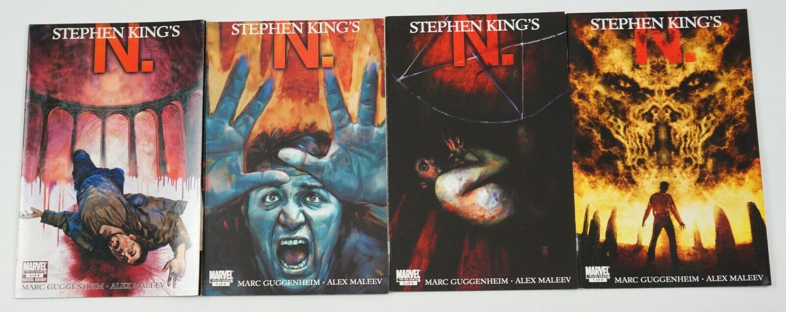 Stephen King's N. #1-4 FN/VF complete series - marc guggenheim - alex ...