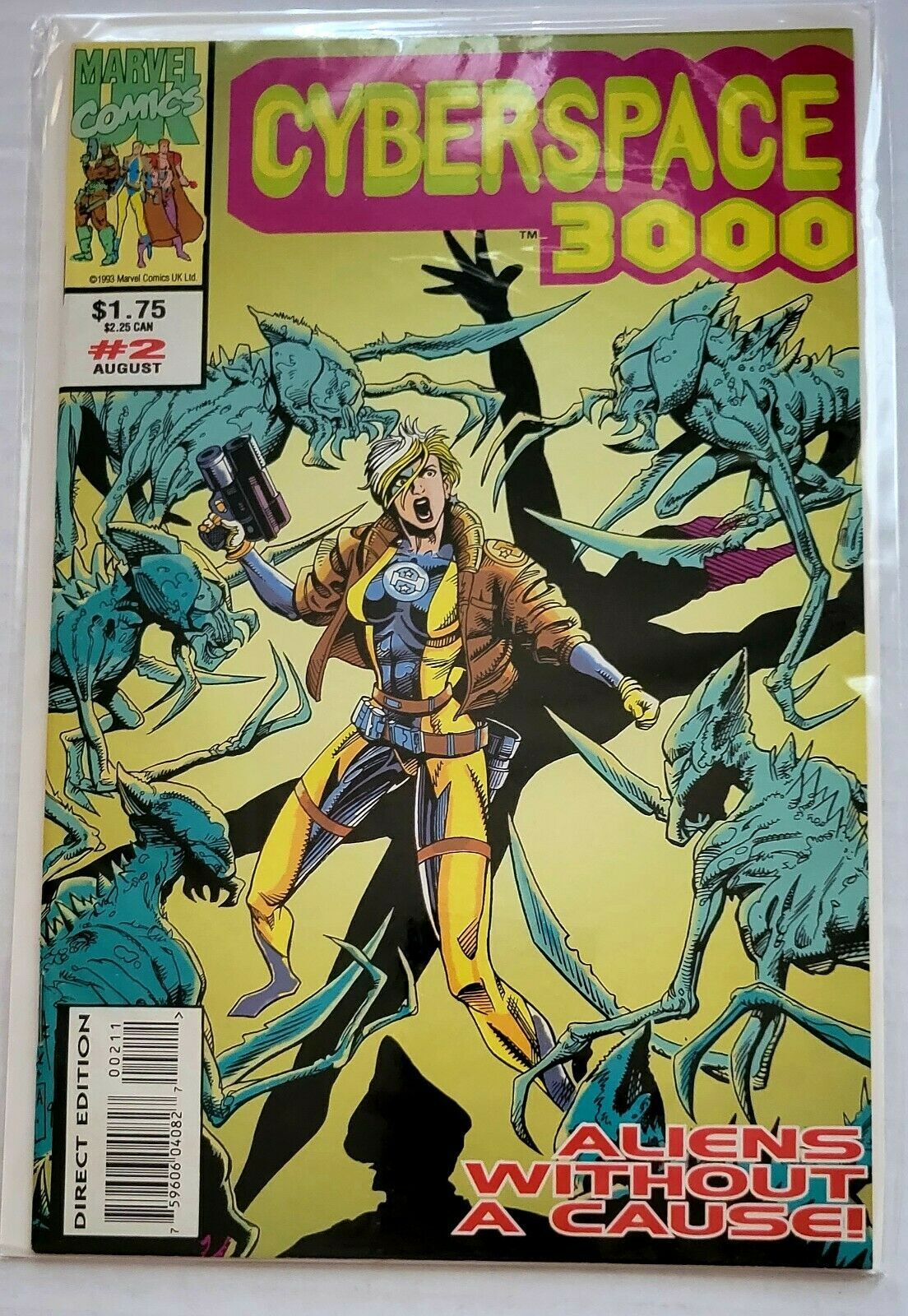 Cyberspace 3000 #2 (Marvel, 1993) | Comic Books - Modern Age, Marvel UK ...