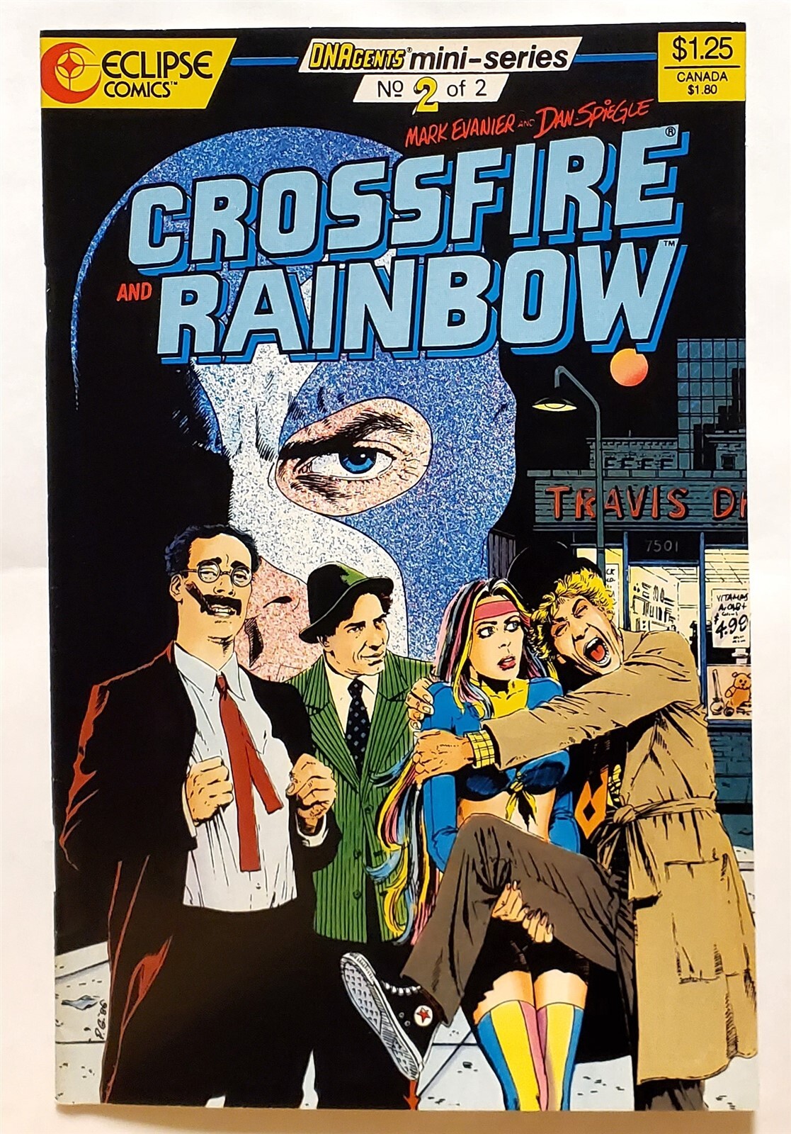 Crossfire and Rainbow #2 (July 1986, Eclipse) 6.5 FN+ | Comic Books - Copper Age, Eclipse ...